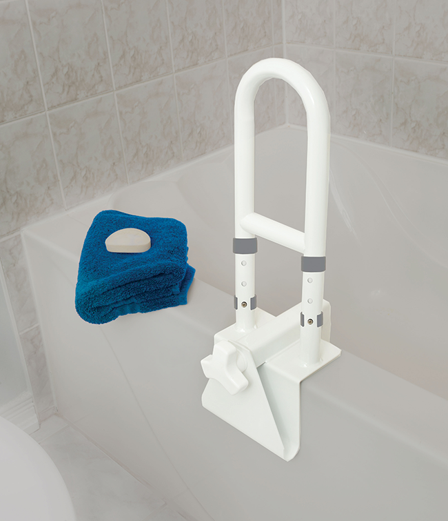 HM | Height Adjustable Bathtub Safety Rail